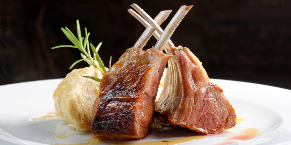 Lamszadel met verschillende groenten - Aristocraten & Recepten